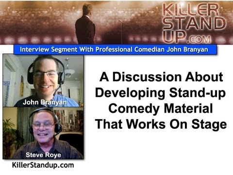 Stand-up Writing Exercises - Stand-up Comedy Advice