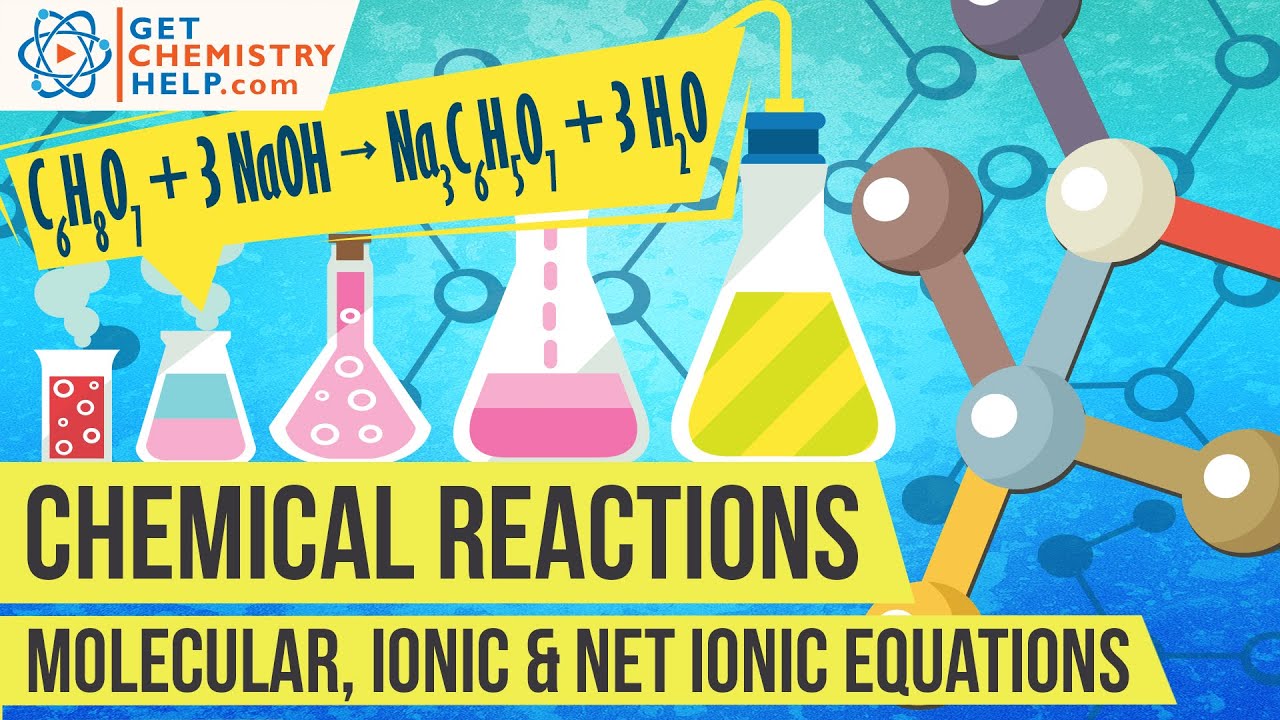 Chemistry Lesson: Molecular, Complete Ionic & Net Ionic Equations