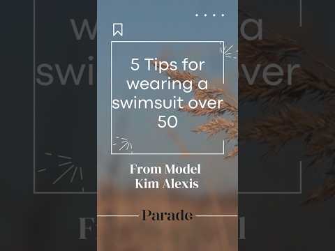 Embrace your fabulous self with these tips from #supermodel @Kim.Alexis 👙 #swimwear #over50