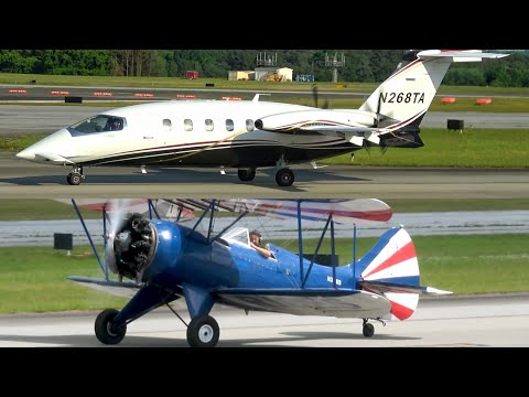 PDK Airport Operations: Biplanes, Bizjets and general Aviation