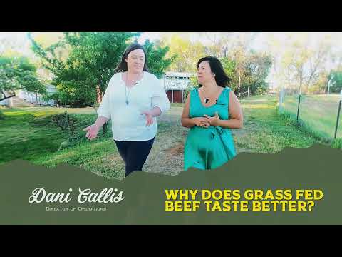 Why Does Grass Fed Beef Taste Better ? - "No Bull Sessions" with Dani Callis