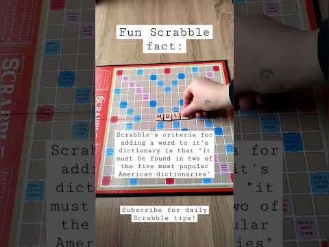 Did you know this is where Scrabble gets it's words from?