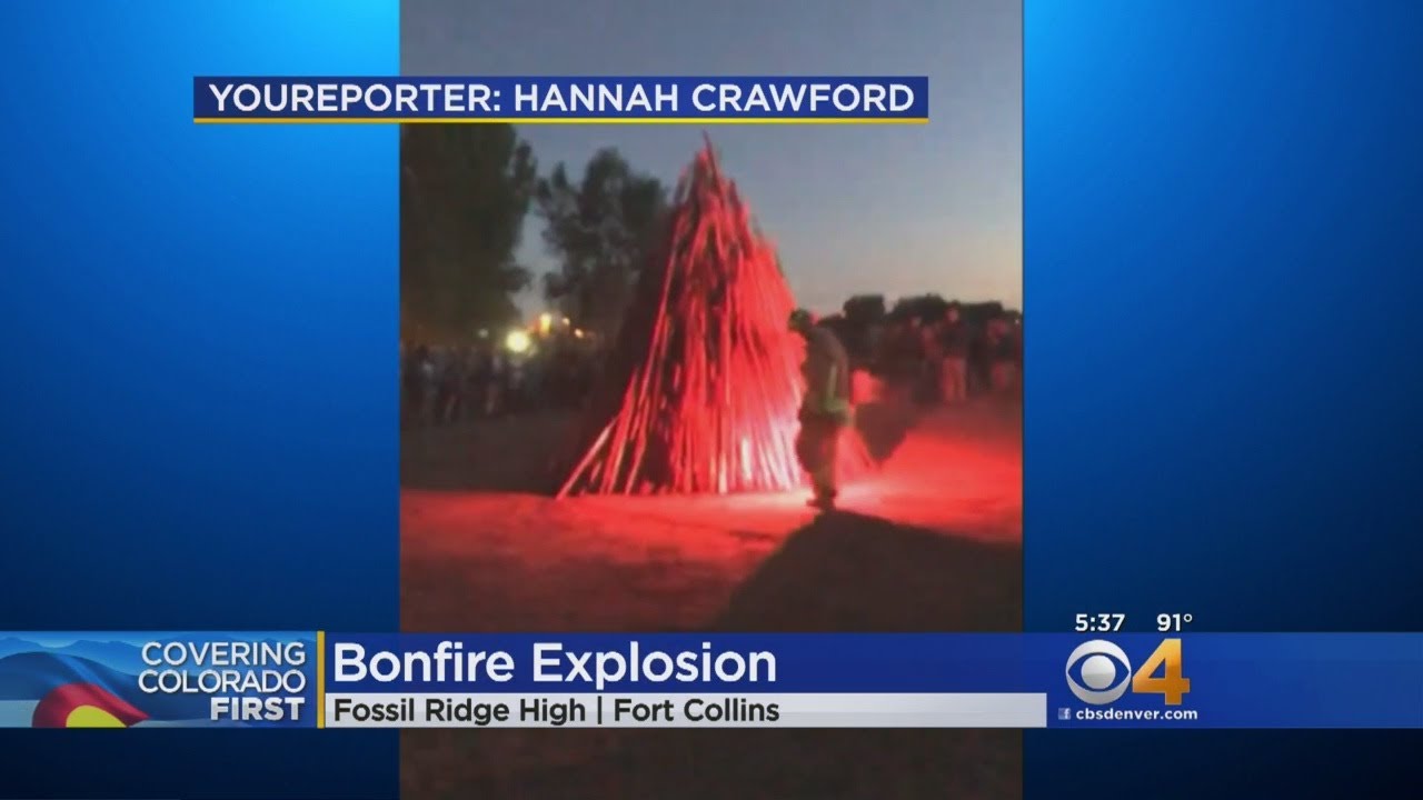 Homecoming Bonfire Goes Drastically Wrong In Fort Collins