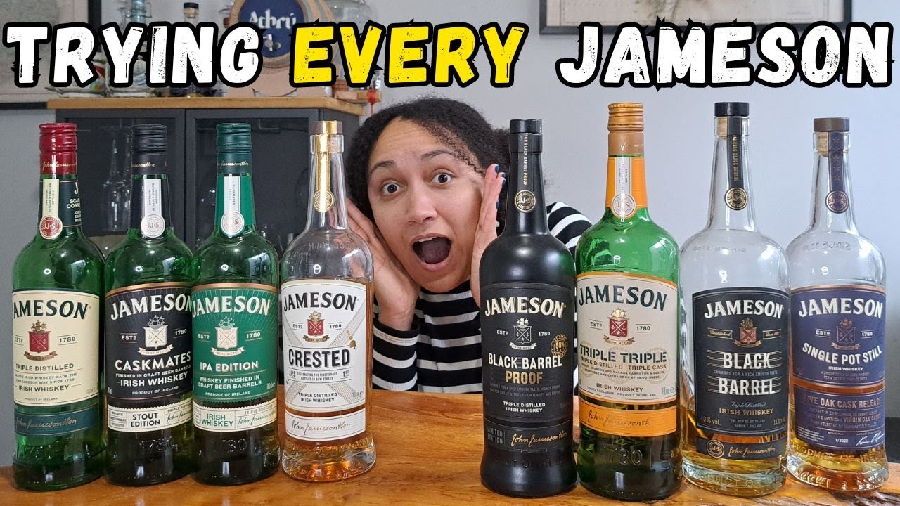 American Tries EVERY Jameson!