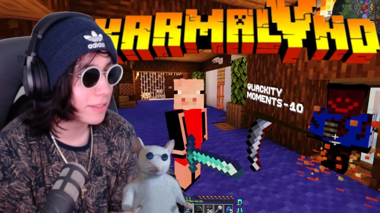 Funny Quackity Clips part10 (Especial Halloween) - KARMALAND 5