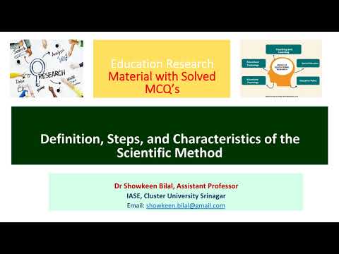 Definition, Steps, and Characteristics of the Scientific Method