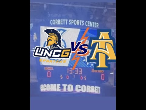 (NCAT VS UNCG) BASKETBALL GAME 🏀💙💛