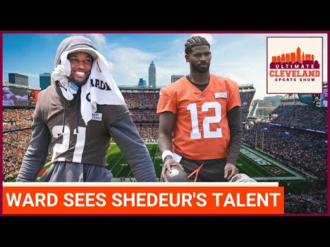 Denzel Ward says Shedeur Sanders "IS DIFFERENT" & wants to see the rookie get more reps | Browns
