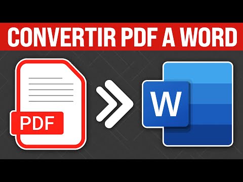 Cómo CONVERTIR PDF a WORD Editable (2025) Sin Programas Paso a Paso