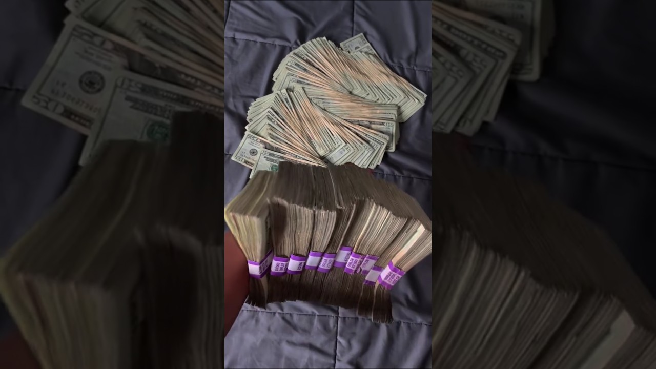 Stacks Of Cash In 20 Dollar Notes #money #dollars #cash