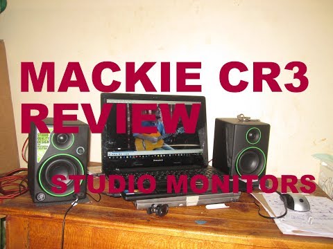 Mackie CR3 STUDIO MONITORS REVIEW