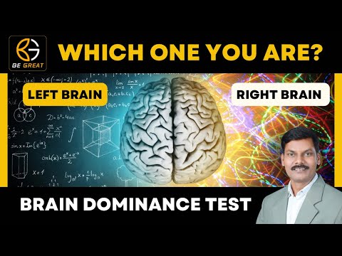 Brain Dominance Test | Left or Right Brain | Which one You are | Be Great