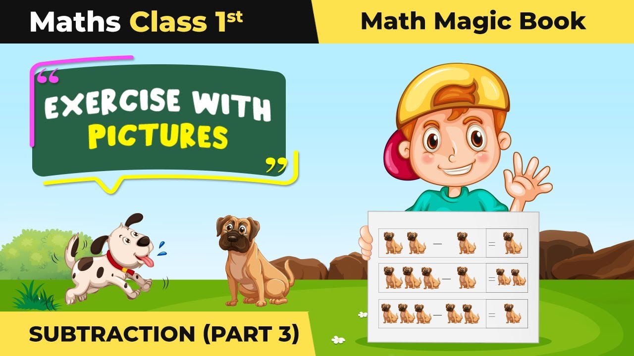Class 1 Maths (Math Magic Book) Chapter 4 | Exercise With Pictures ...