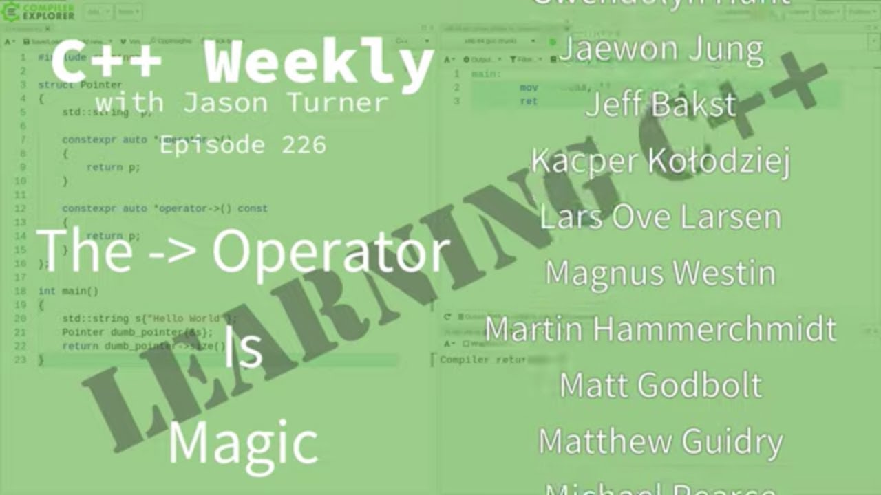C++ Weekly - Ep 226 - The Arrow Operator Is Magic