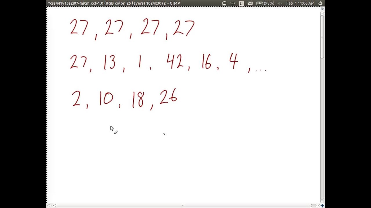 Pseudo Random Number Generators (CSS441, L08, Y15)