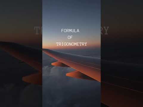Math T - Formula Of Trigonometry