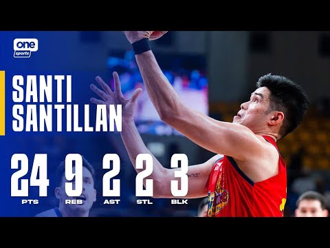 Santillan FLIRTS WITH A DOUBLE-DOUBLE vs. NLEX 🔥 | QUARTERFINALS | PBA SEASON 49 PHILIPPINE CUP