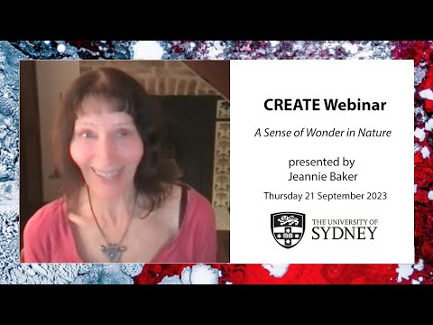 Webinar #41 | Wonder in Nature with Jeannie Baker