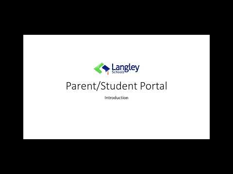 Introduction to Parent/Student Portal (MyEDBC)