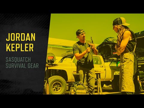 Forged in Fire champion Jordan Kepler talks about bladesmithing, Overlanding, and Lost Sasquatch