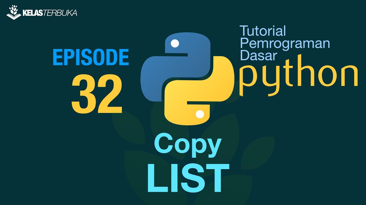 Learn Python [Basic] - 32 - Copy List