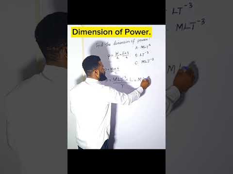 Dimension Analysis. Waec Physics Students. #dimensionanalysis @vindalsacademy
