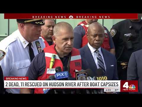 Boat Capsizes in Hudson River: 7-Year-Old Boy Is Among 2 People Dead | NBC New York