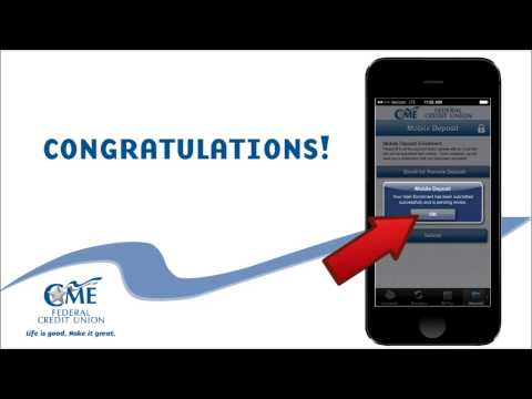 CME Federal Credit Union - CME@Home Mobile App - ez Deposit Guide