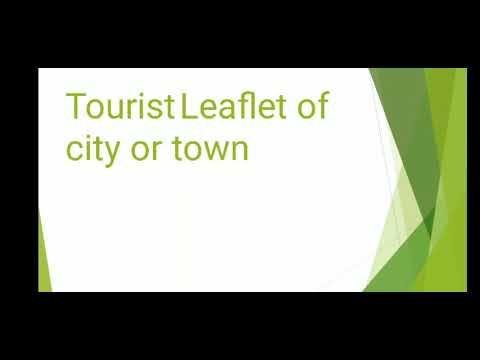 Tourist Leaflet -II