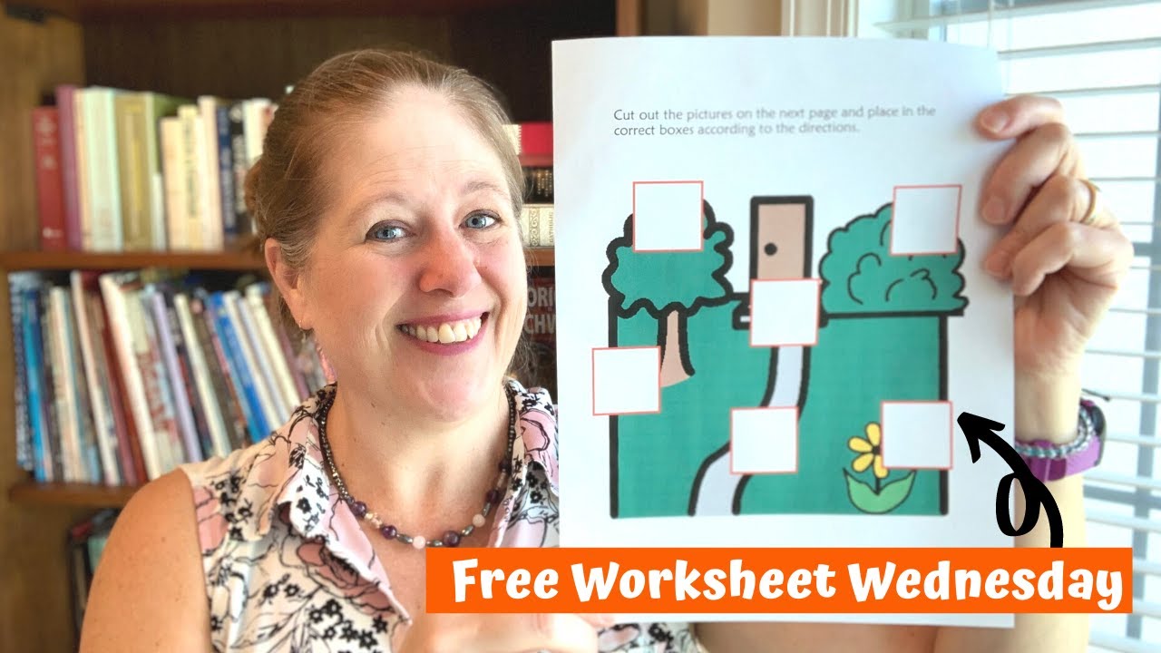 Free Worksheet Wednesday:  Following Directions 🚌