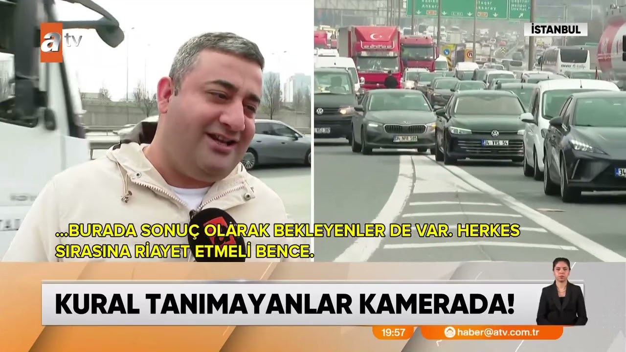 Trafikte kaynak yapanlar yandı!