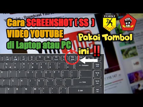 Tutorial Cara Screenshot Video Youtube di Laptop PC