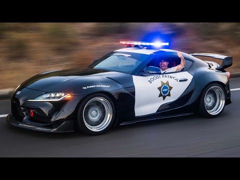 This StreetHunter Mk5 Toyota Supra Cop Car Dons Need for Speed Hot ...