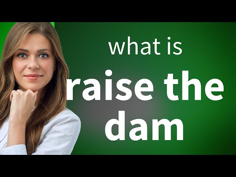 Understanding the Phrase "Raise the Dam"