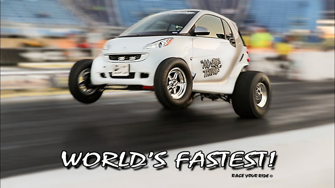 World's Fastest smart fortwo Packs 9.1-liter V8, Runs Nine-Second ...
