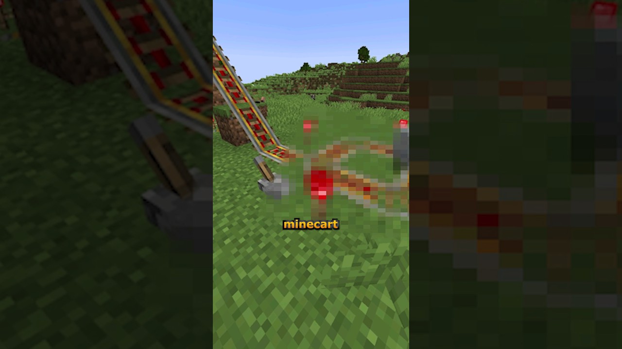 How to make a Minecart Launcher! #supermjshort