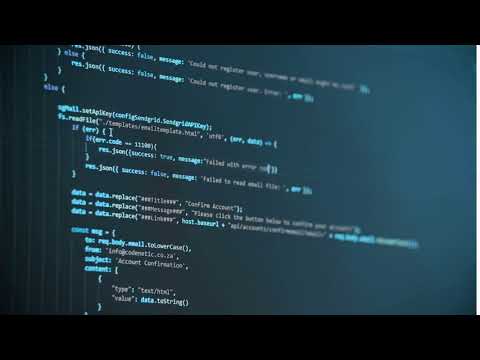 Typing Code - 4K Video - Free Stock Video