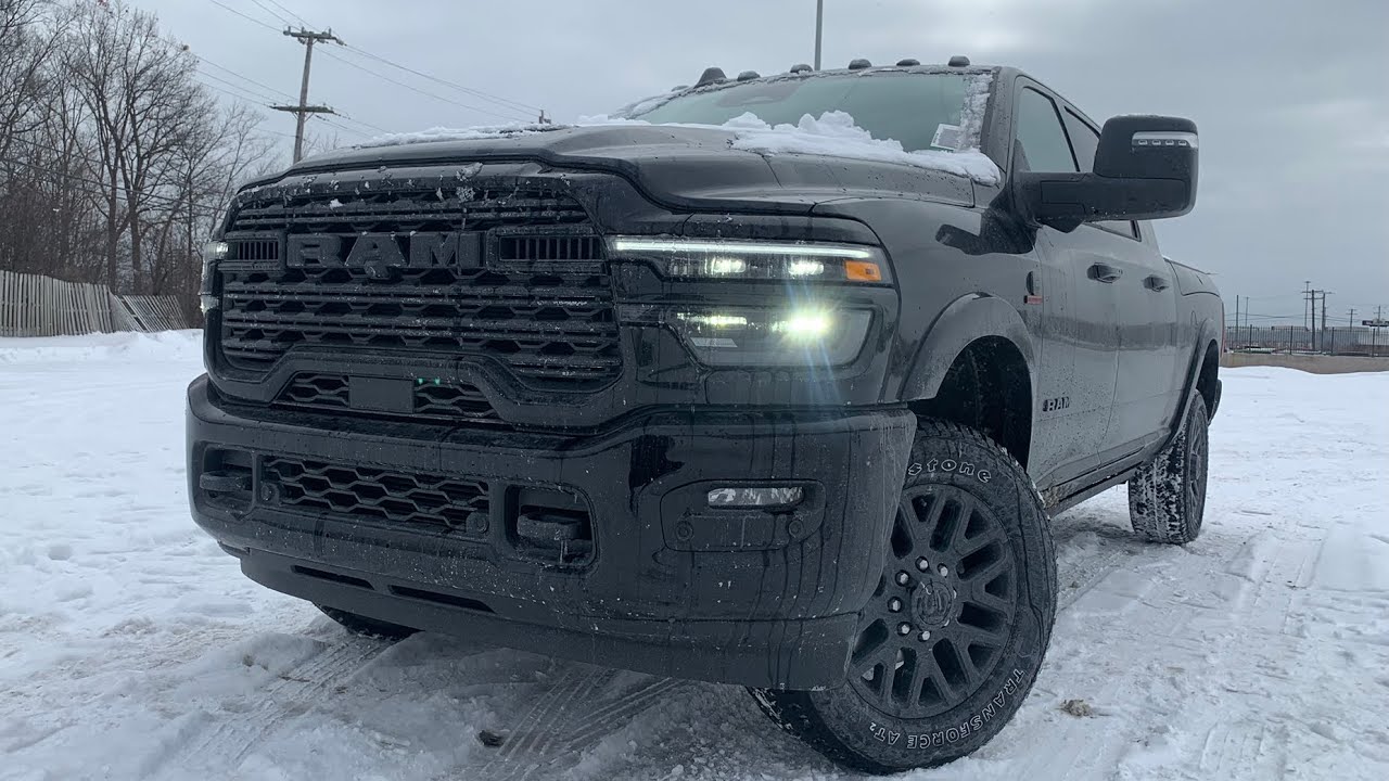 2026 RAM 2500 Limited Night Edition Mega Cab Review!!