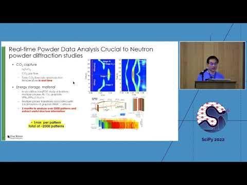 Automatic Structural Refinement Platform- Wenduo Zhou | SciPy 2022