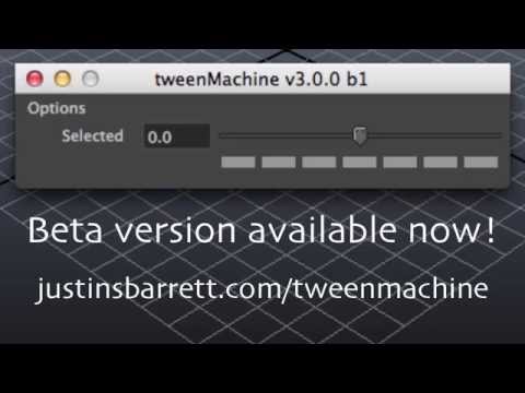tweenMachine 3 – Beta Release – On Animation