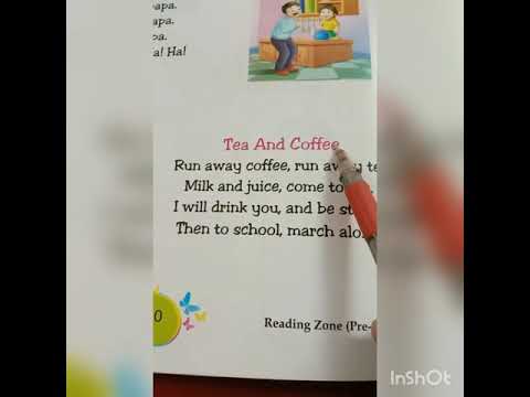English rhyme (tea and coffee)