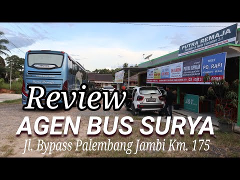 REVIEW AGEN BUS SURYA || PAK IPUL