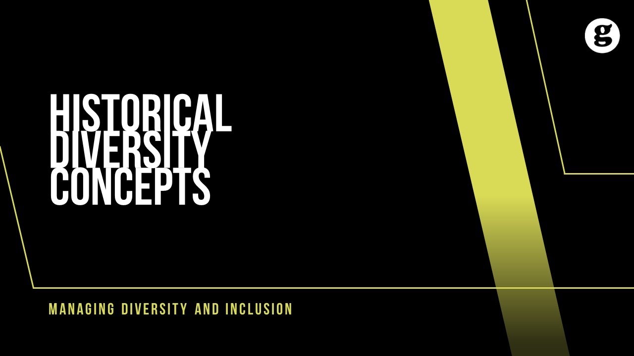Historical Diversity Concepts
