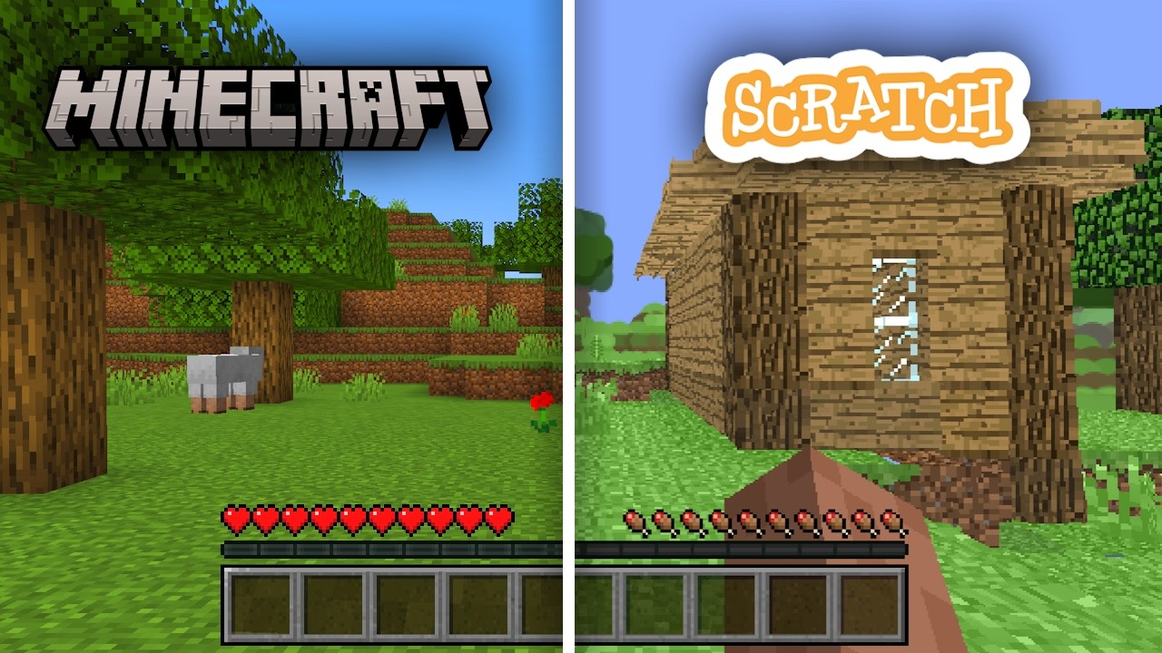 Beating Minecraft on Scratch