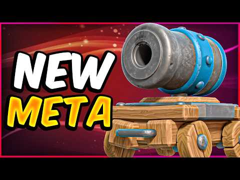 IMPOSSIBLE TO DEFEND! Cannon Cart Spam Dominates — Clash Royale