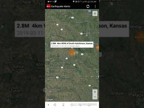South Hutchinson, Kansas Earthquake March 11th, 2019