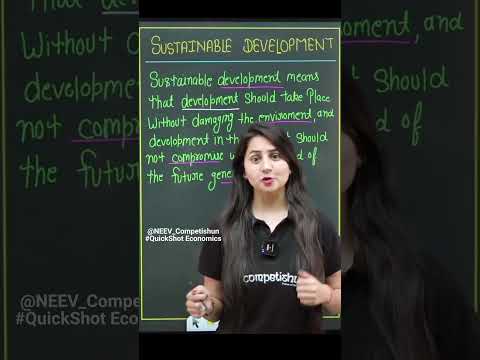 What is " Sustainable Development " | Class 10th Economics | What is Development | #shorts #neev2024