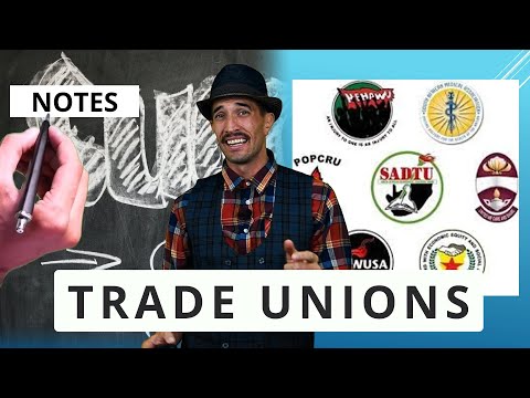 What is a TRADE UNION? How do they OPERATE in our ECONOMY - EMS Grade 8