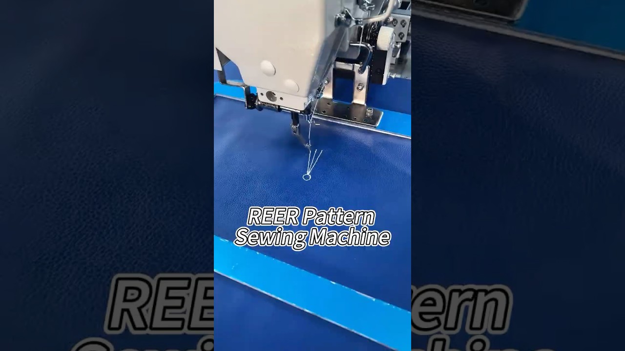 REER 5030 Industrial Pattern Sewing Machine | Precision Stitching for Fabric & Garment Production