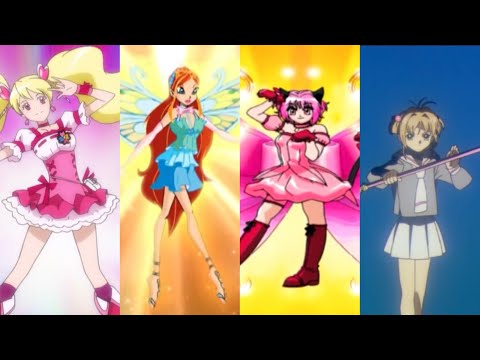 🤍 Anime / Tv! 🤍 - 🩶 Fresh Pretty Cure, Winx Club, Tokyo Mew Mew ...